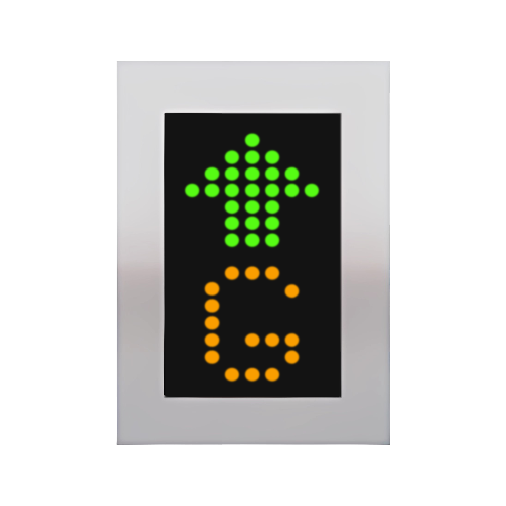 Three Colour LED Dot Matrix Display Indicator: MFCU50 - 3V (50mm) - Elevator Equipment